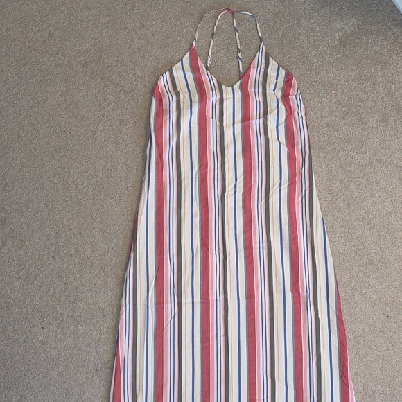Old Navy | Dresses | Striped Midi Dress | Poshmark